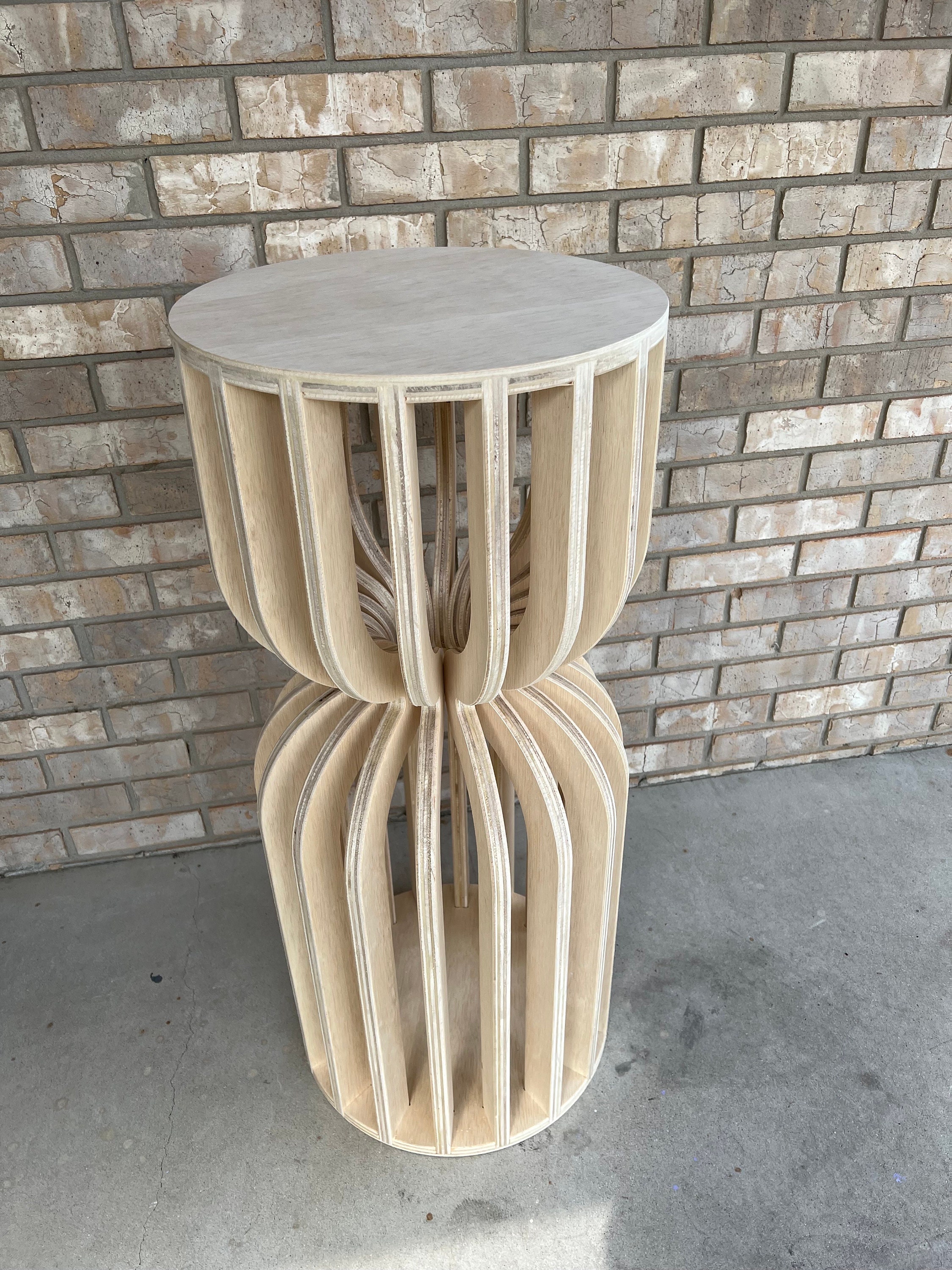 Parametric Design Cocktail Round Table/cake Stand - Customizable for ...