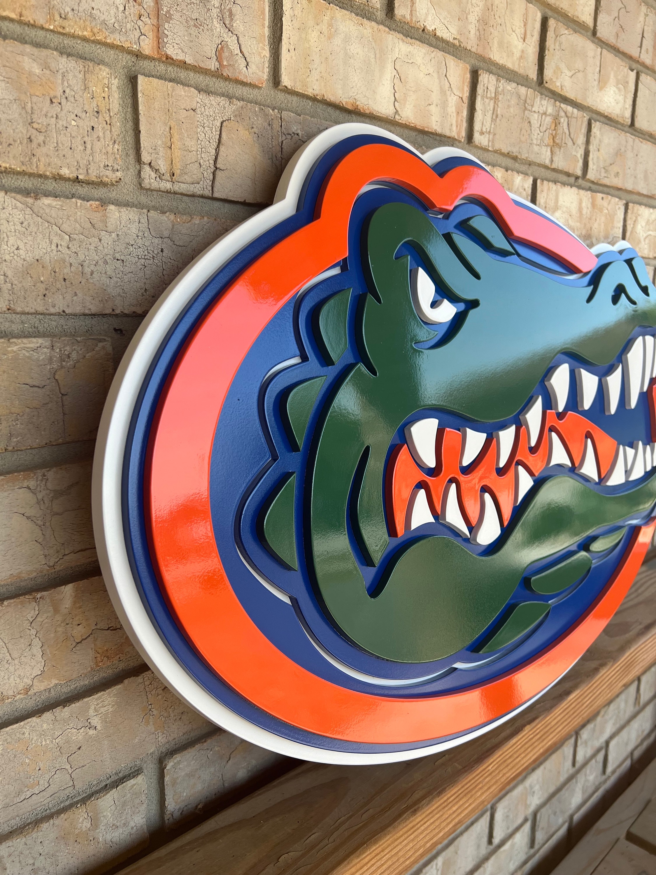 3d Florida Gators Logo Wall Art. - Etsy