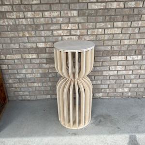 Parametric Design Cocktail Round Table/cake Stand - Customizable for ...