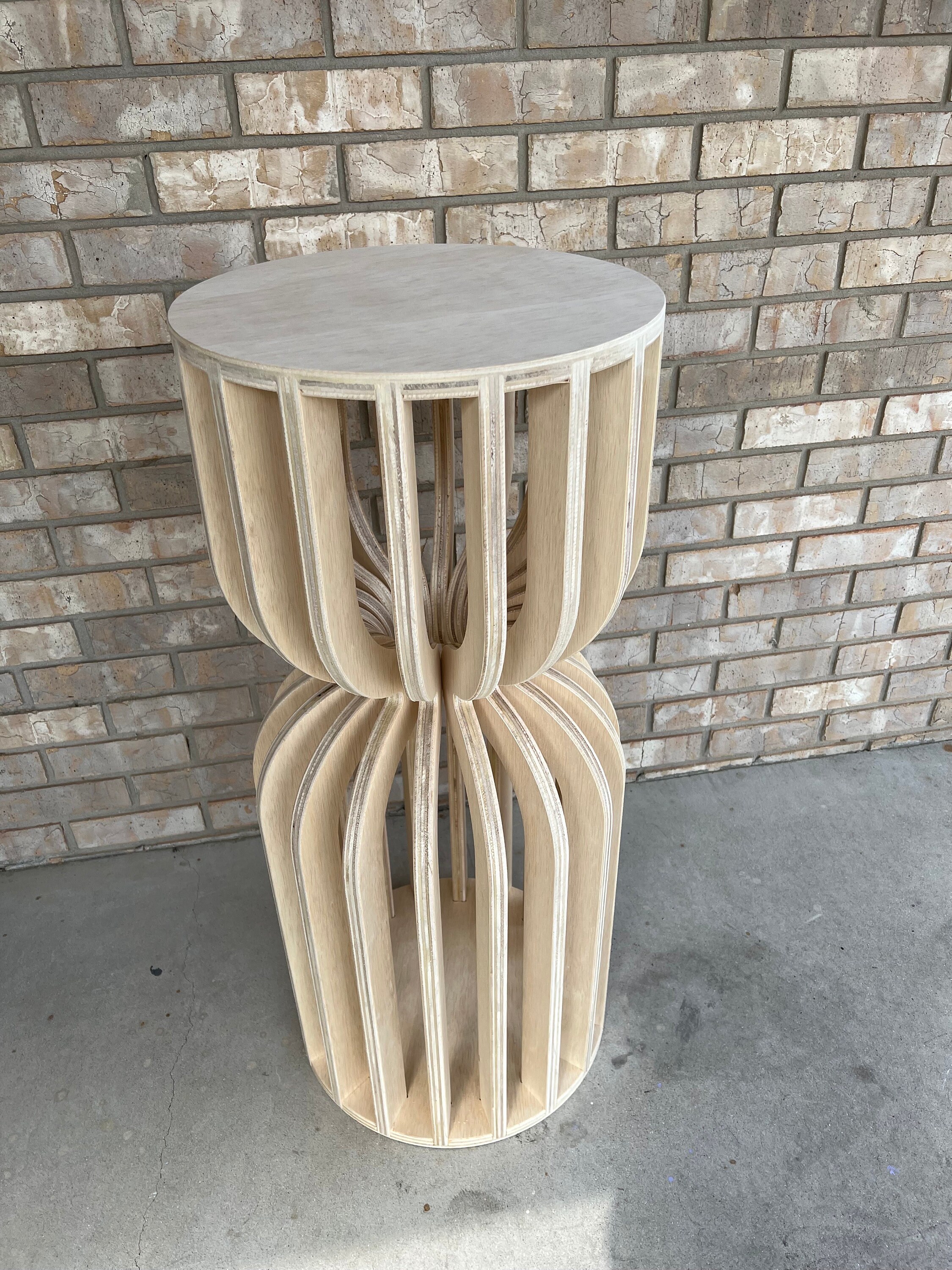 Parametric Design Cocktail Round Table/cake Stand - Customizable for ...