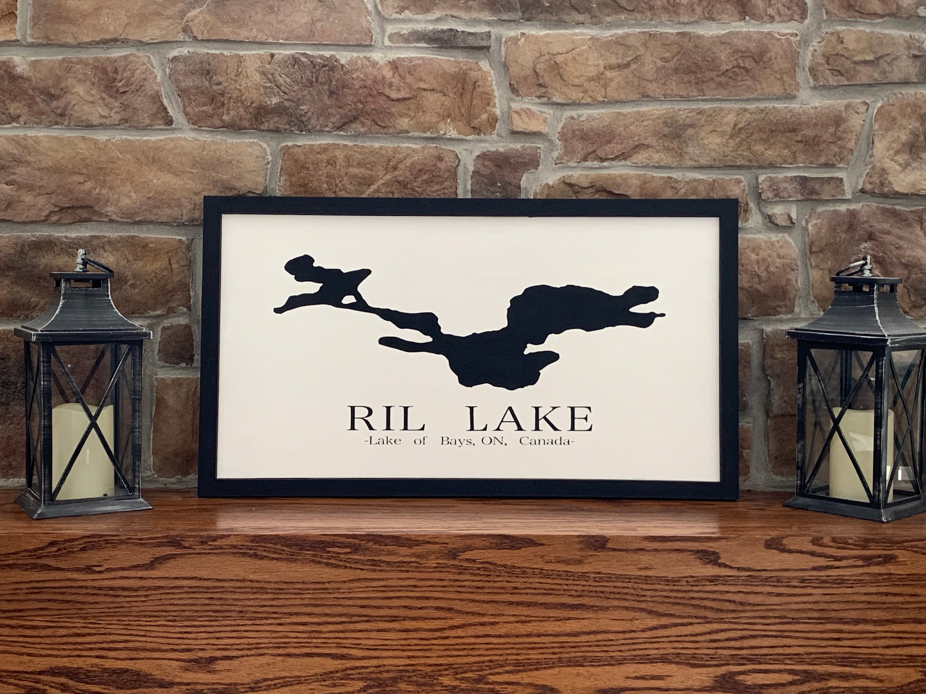 Custom Lake Sign - Etsy