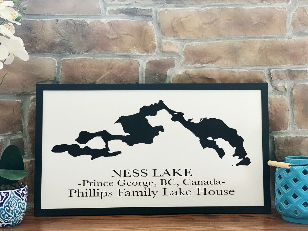 Custom Lake Sign - Etsy