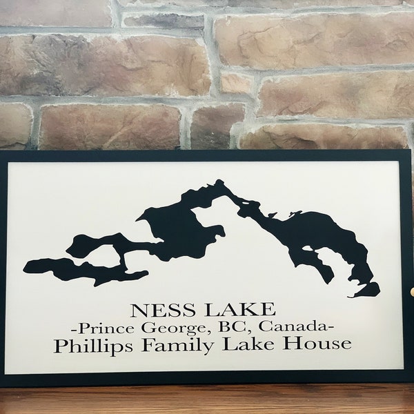 Lake Sign - Etsy Canada