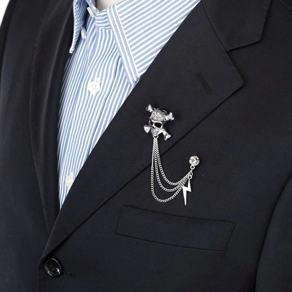 Lapel Pin Chain - Etsy