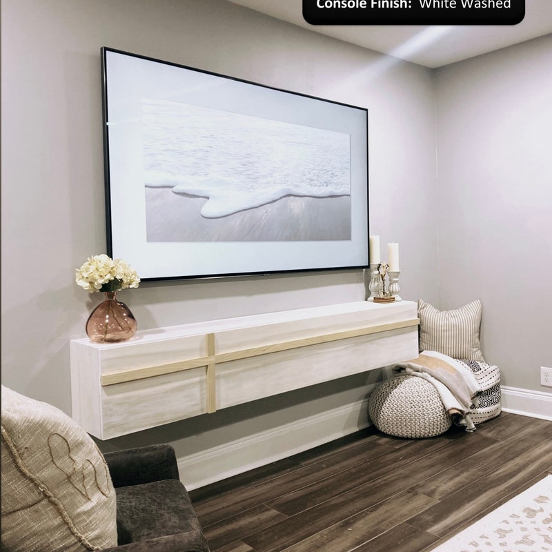 Floating Media Console - Etsy