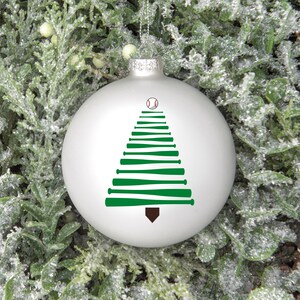 Baseball Christmas Tree SVG, Baseball Christmas SVG, Baseball SVG for ...
