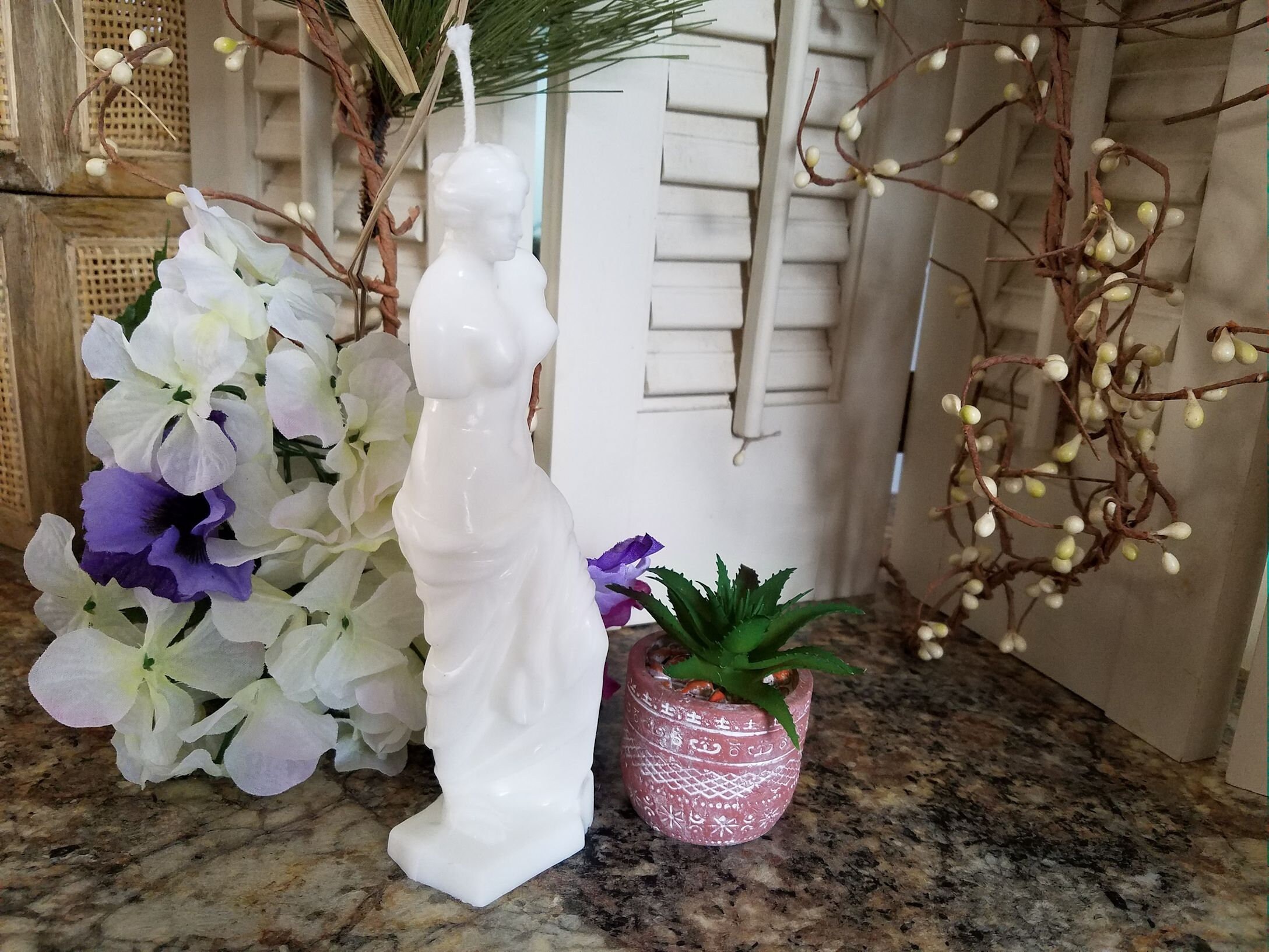 Venus Di Milo Greek Mythology Goddess Candle Venus Sensual | Etsy