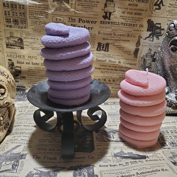 Snake Candle - Etsy