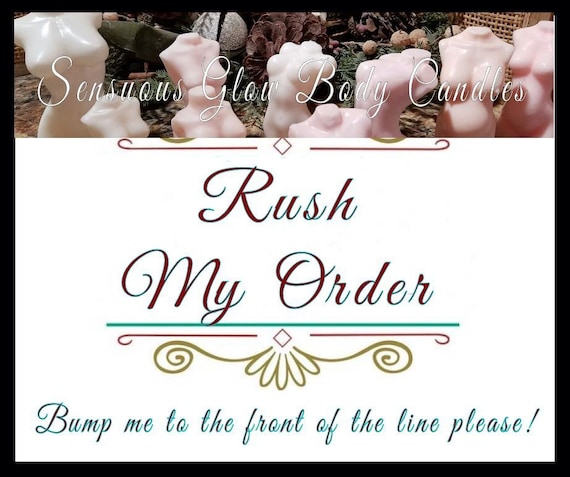 RUSH My Order Fast Processing Time | Etsy