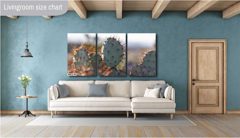 Prickly Pear Cactus Photograph | Desert Landscape Art | Rustic Texas ...