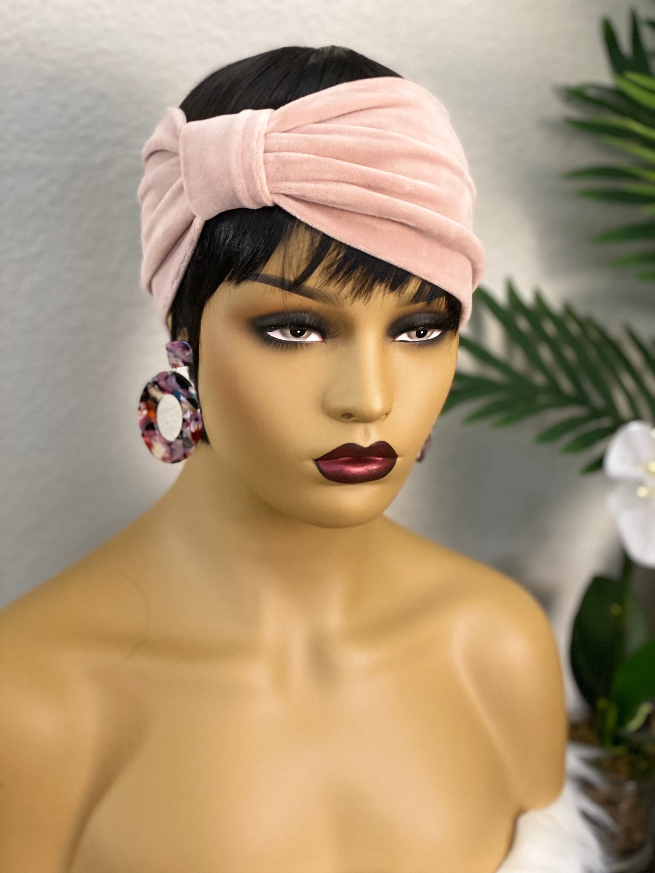 VELVET SOFT HEADBAND| Wide Headband - Etsy