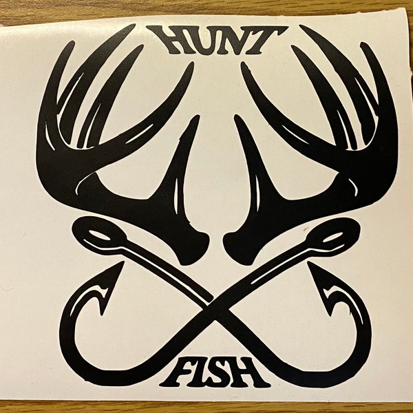 Hunt Decal - Etsy