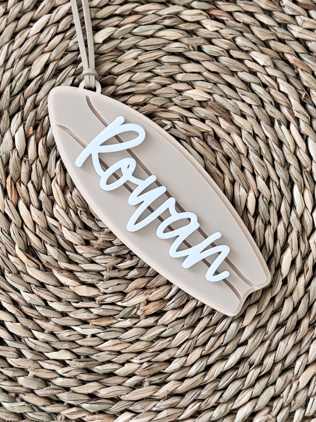 Personalized Surfboard Tag Beach Basket Gift Tag Party Favors - Etsy