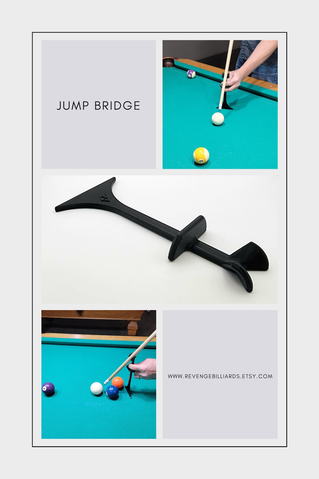 Jump Bridge - Pool Billiards Cue Bridge - Etsy