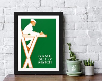 Retro Tennis | Etsy