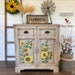 Sunflower Transfer rub on Furniture Decal Transfer by Redesign With ...