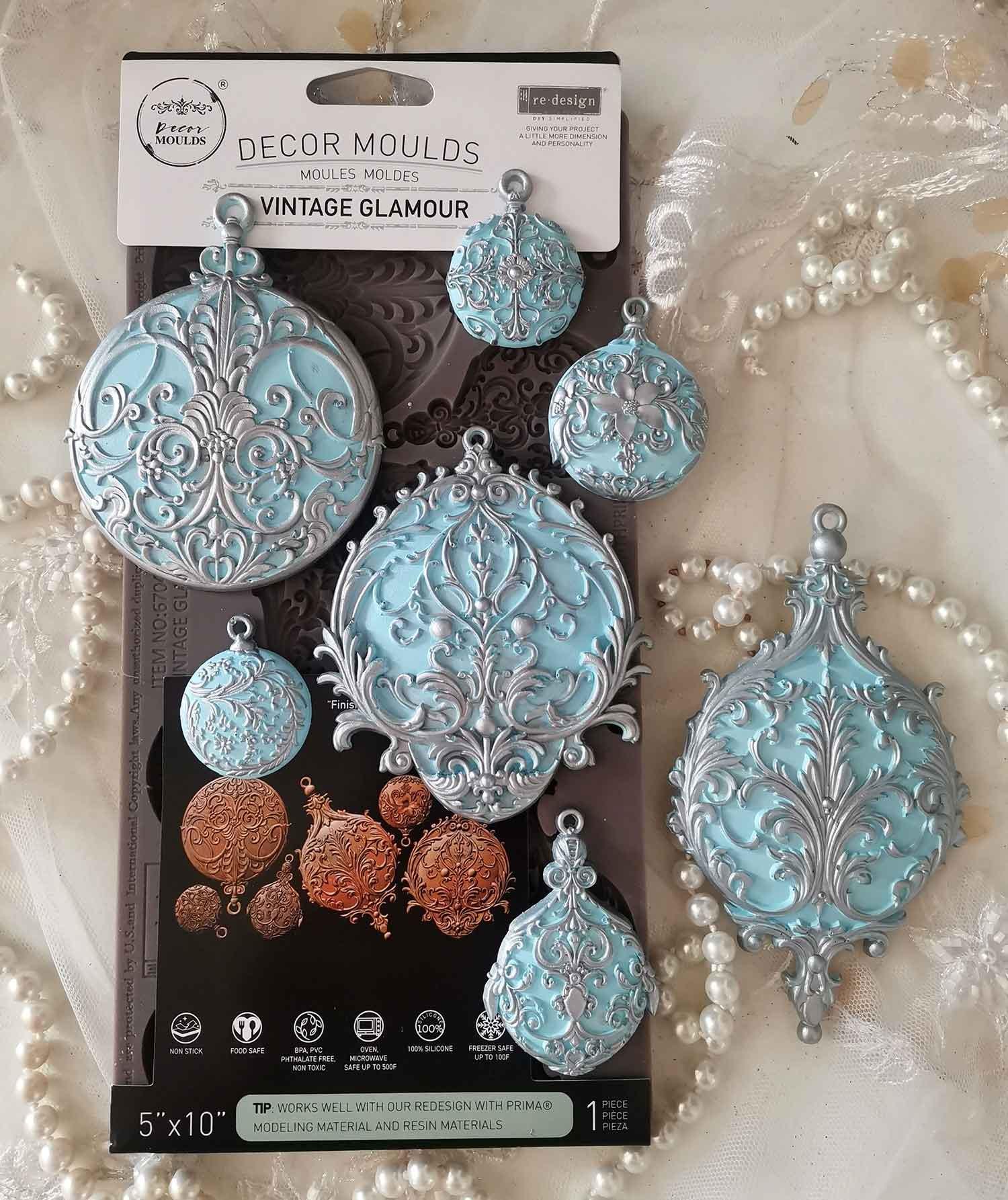 Vintage Glamour Silicone Mold - Decor Mould by Redesign With Prima - Etsy