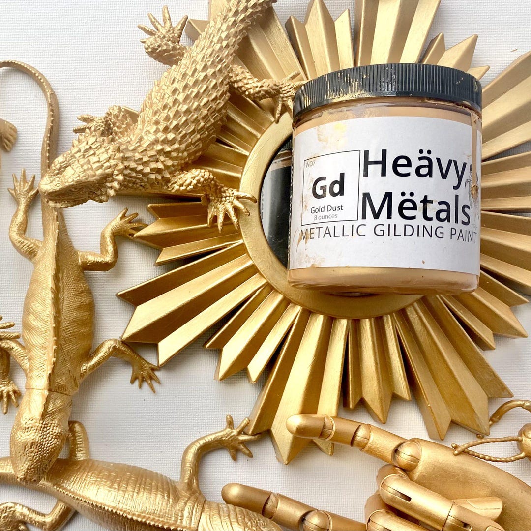 Heavy Metals Metallic Paint by Wise Owl - Accent Paint for Furniture ...