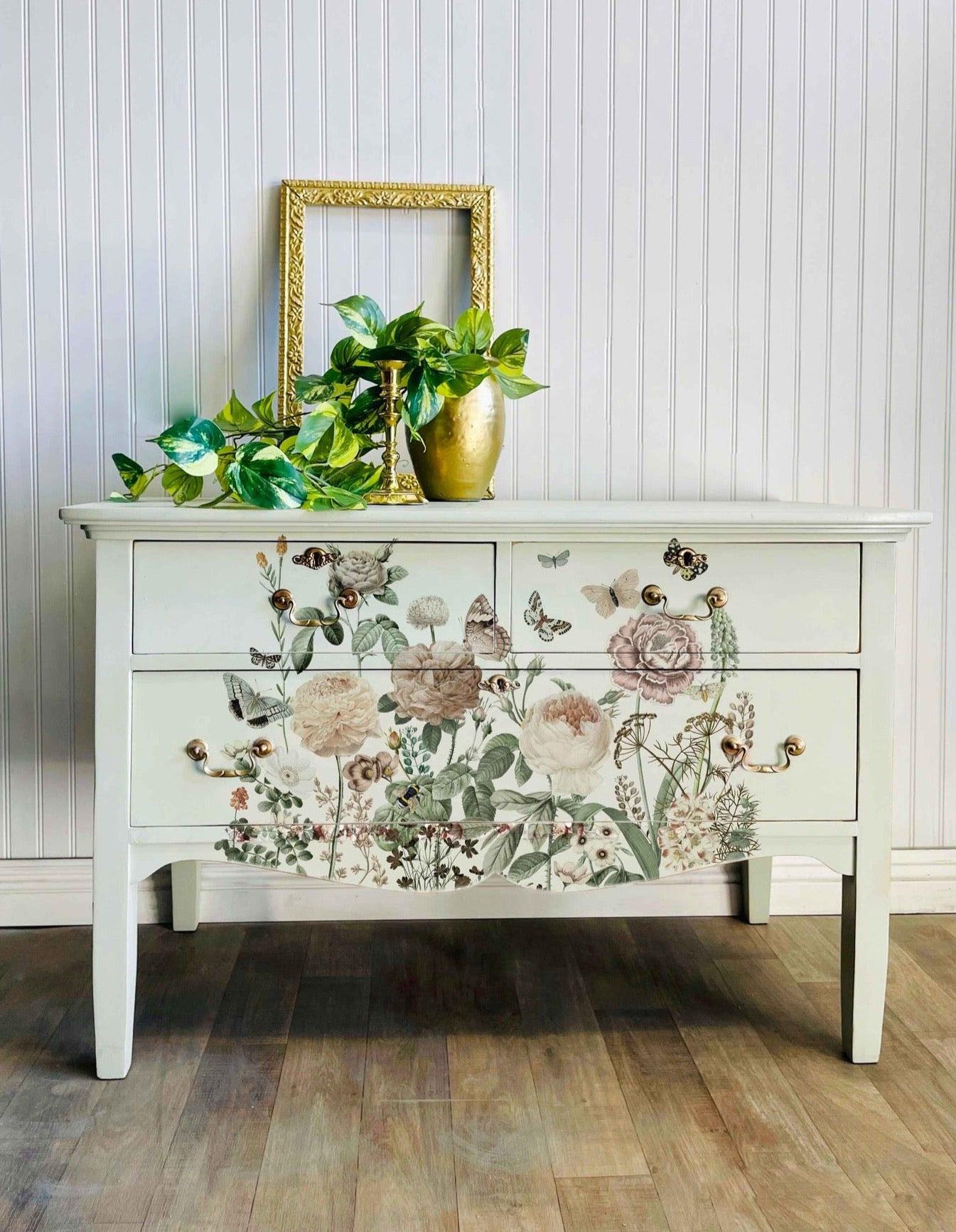 All the Flowers Transfer - Rub on Decor Transfer by Redesign With Prima ...