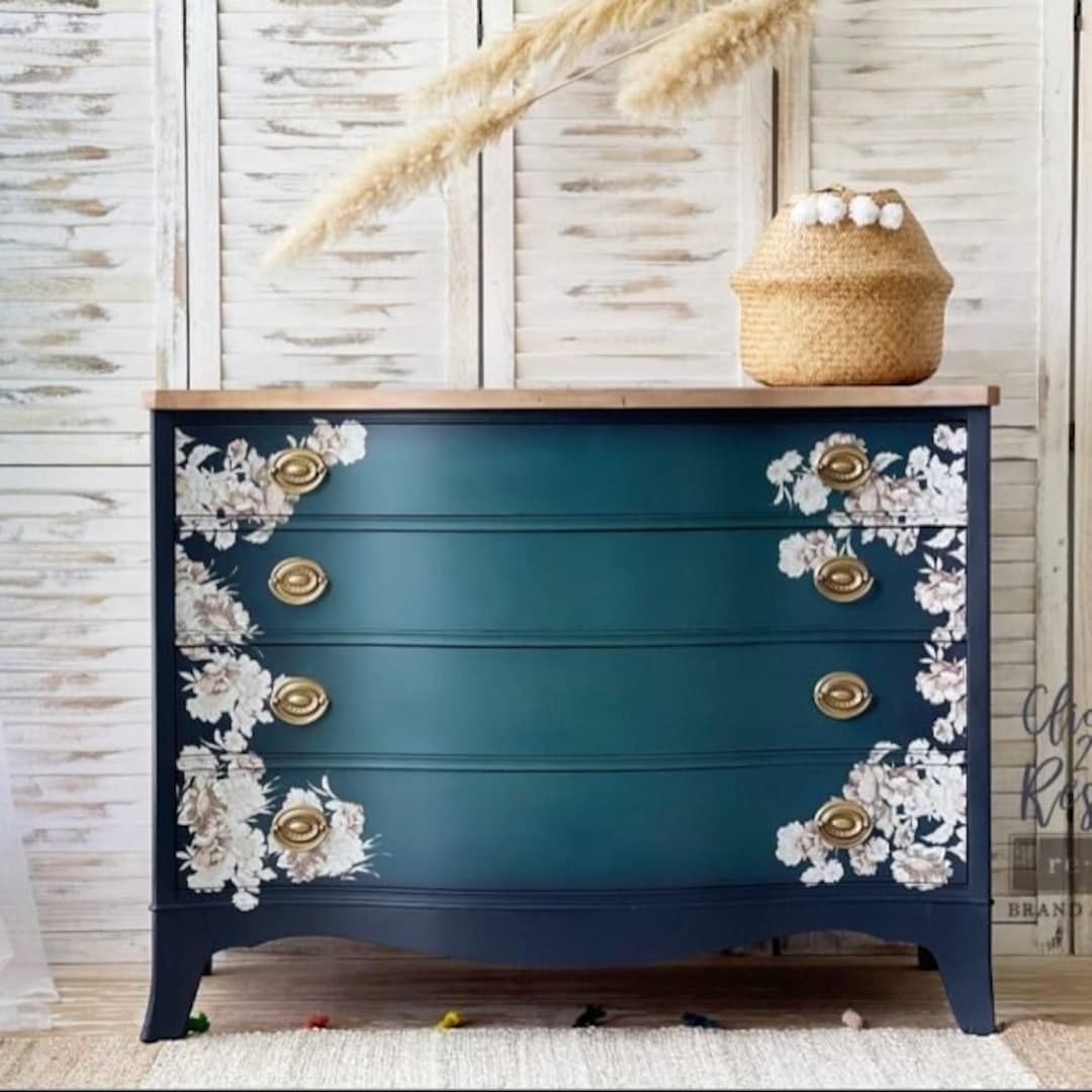 Natural Splendor Decor Transfer Rub on Furniture Decal - Etsy