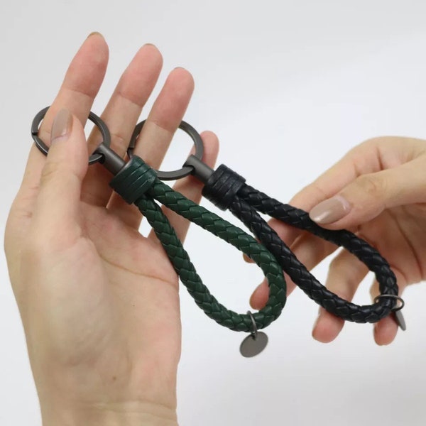 Braided Keychain - Etsy