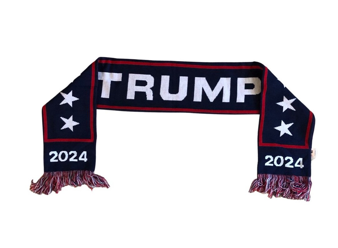 Trump 2024 Scarf Unisex navy - Etsy
