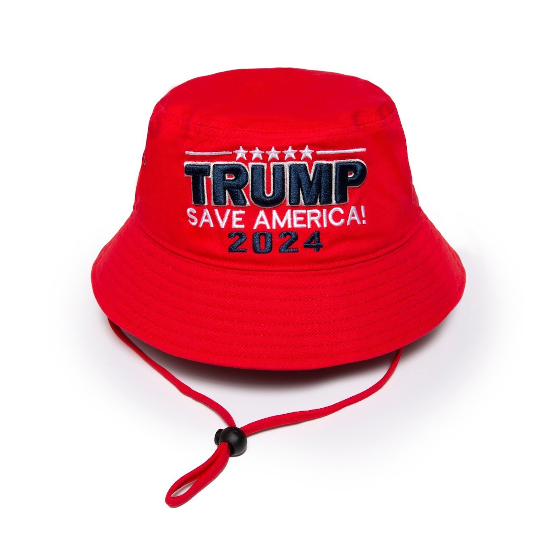 Trump Save America 2024 Bucket Hat One Size Fits the Most Red - Etsy