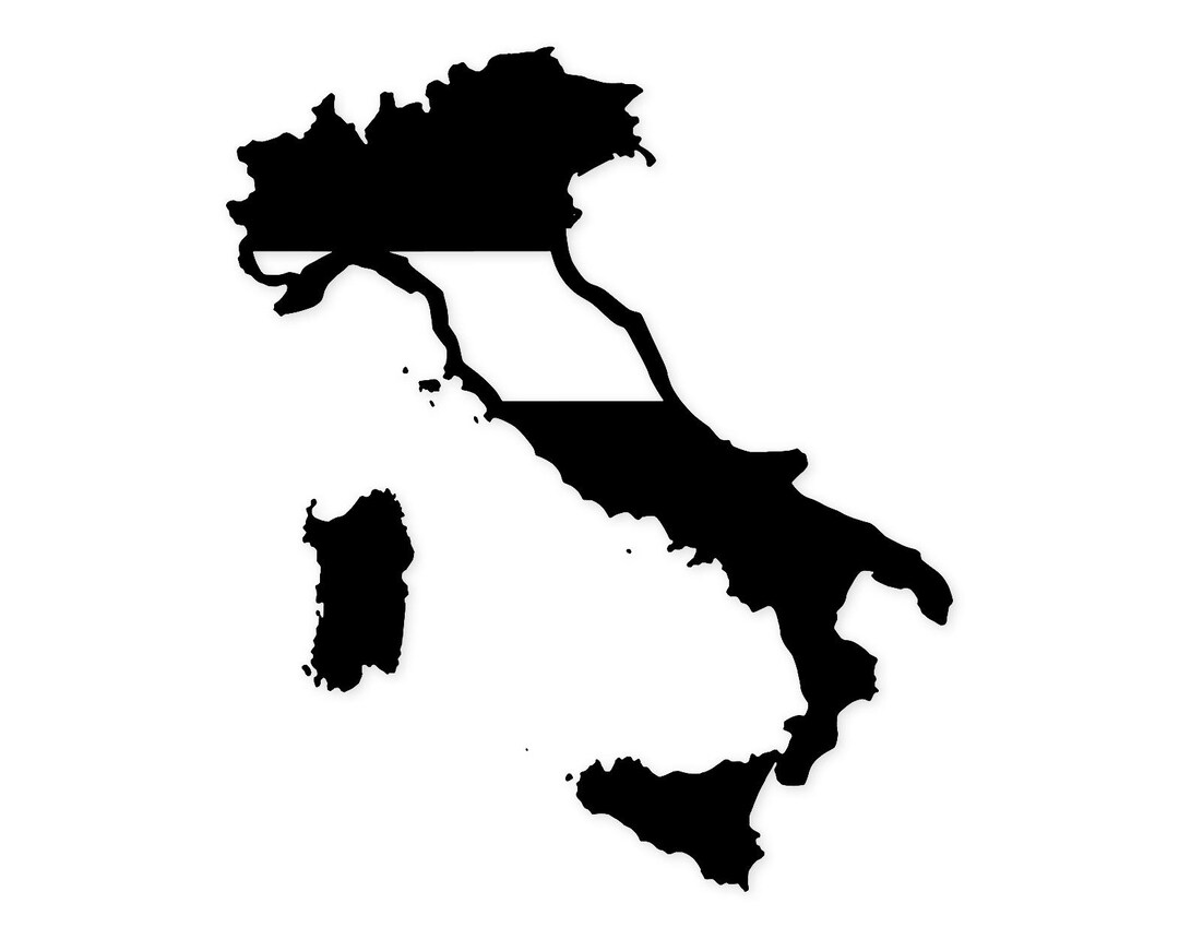 Italy Boot Svg Png: Bold Clean Line Design for Crafts - Etsy