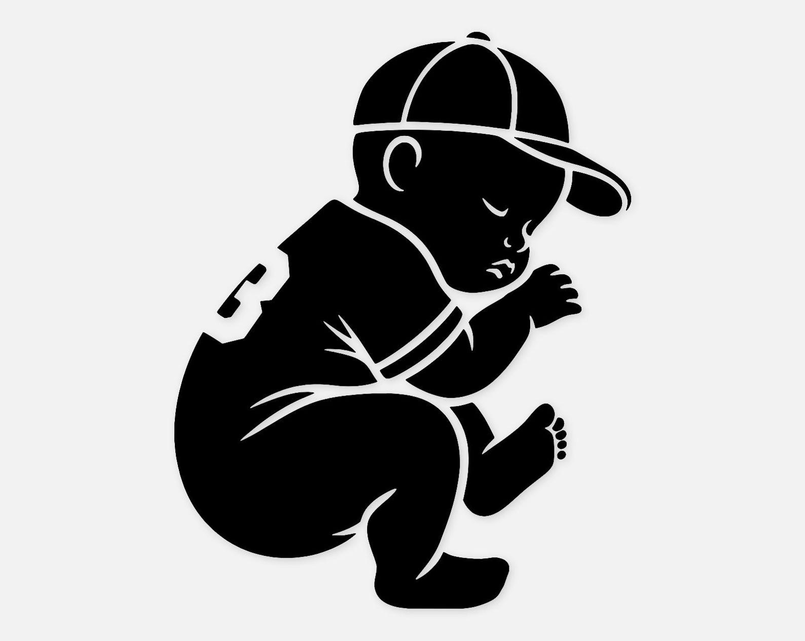 Baby Athlete Svg Png: Bold Silhouette Design for Childrens Decor - Etsy