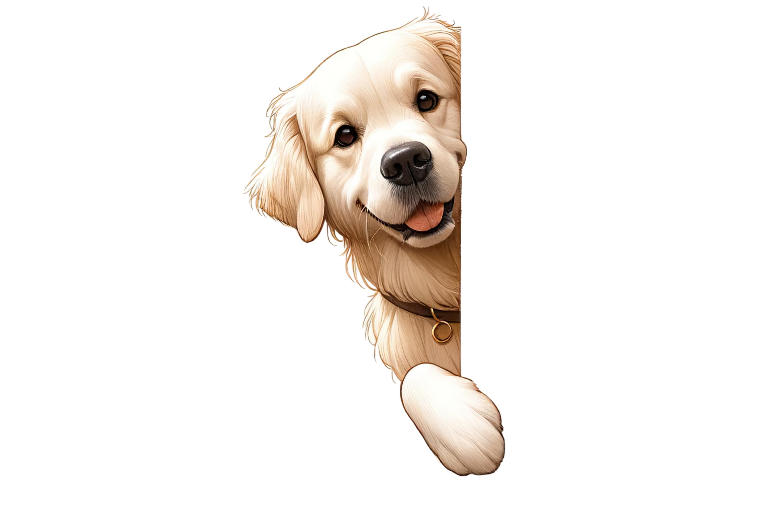 Dog Breeds Peeking Around Corner PNG Sublimation Bundle - Etsy