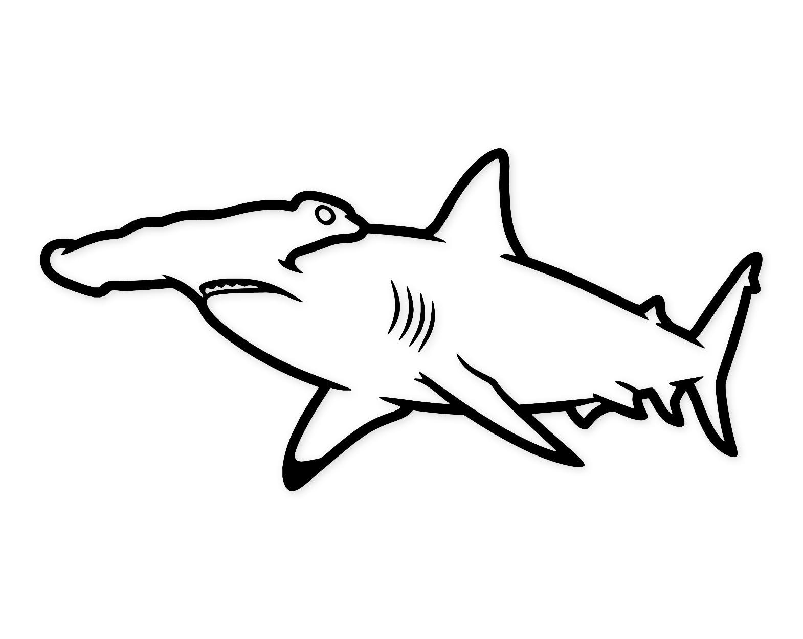 Hammerhead Shark Svg Png: Bold High Contrast Design for Cricut - Etsy