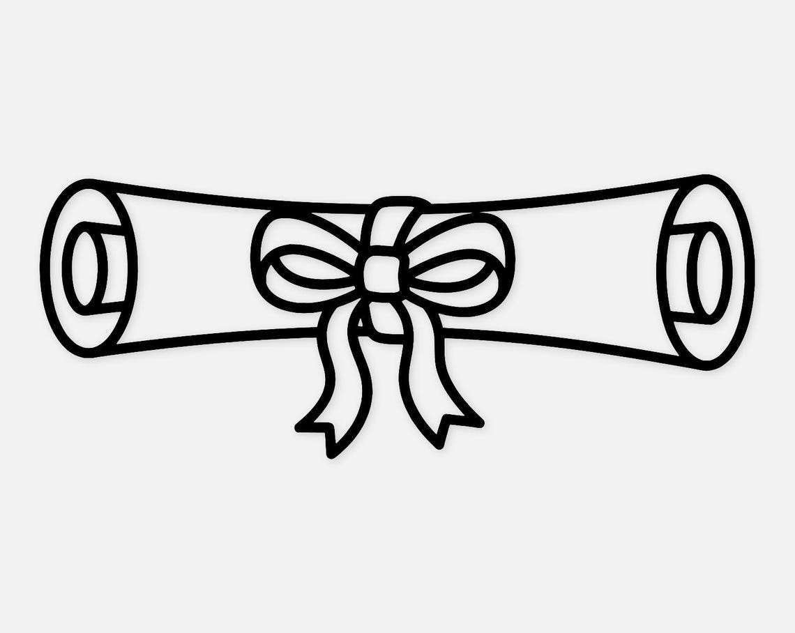 Gift Scroll Svg Png: Cut Ready Digital Design for Cricut Silhouette - Etsy
