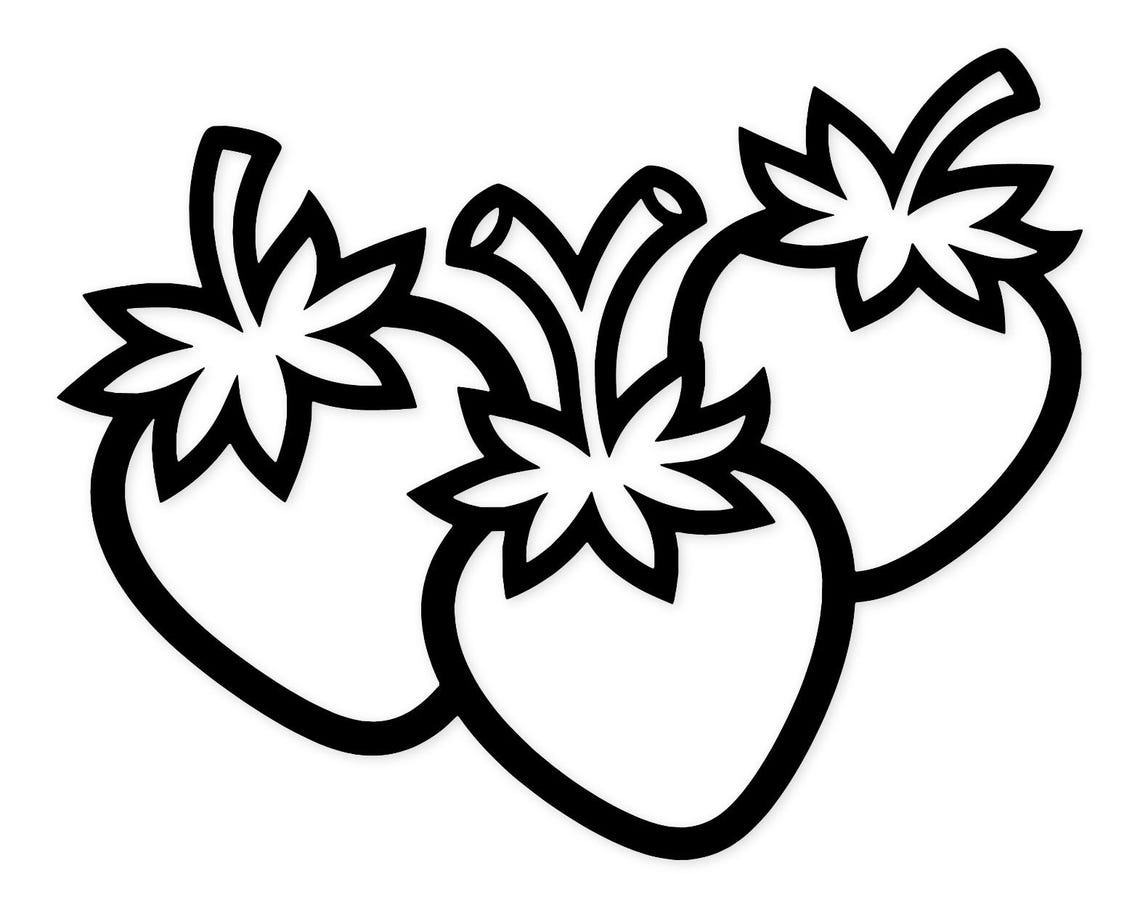 Strawberry Patch Svg Png: Cut Ready Digital Design for Cricut ...