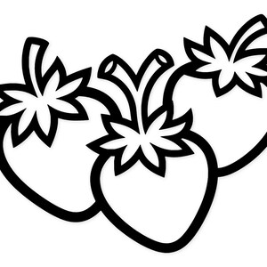 Strawberry Patch Svg Png: Cut Ready Digital Design for Cricut ...