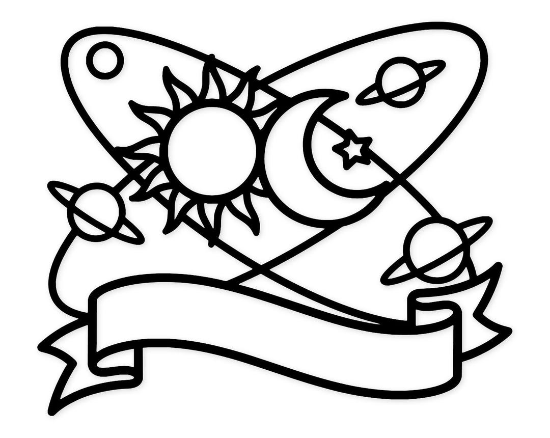 Solar System Quote Svg Png: Cut Ready Digital Design for Cricut ...