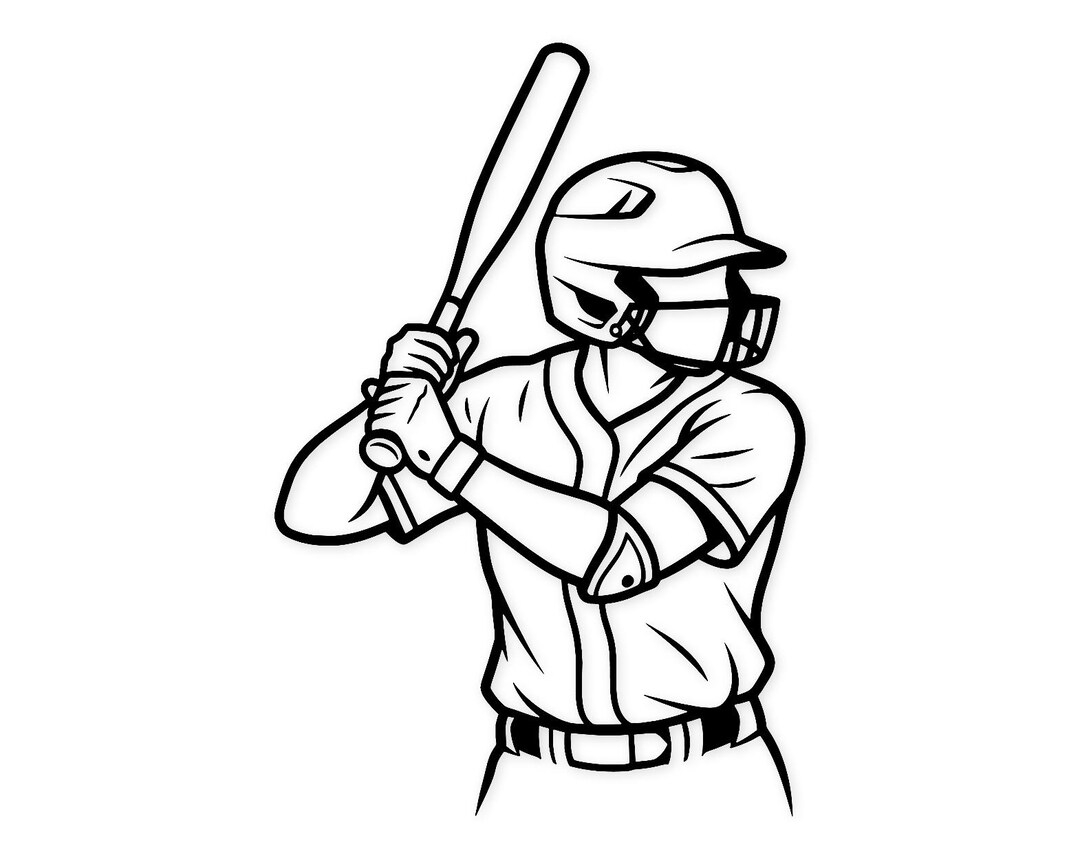Batter Up! Svg Png: Cut Ready Digital Design for Cricut Silhouette - Etsy