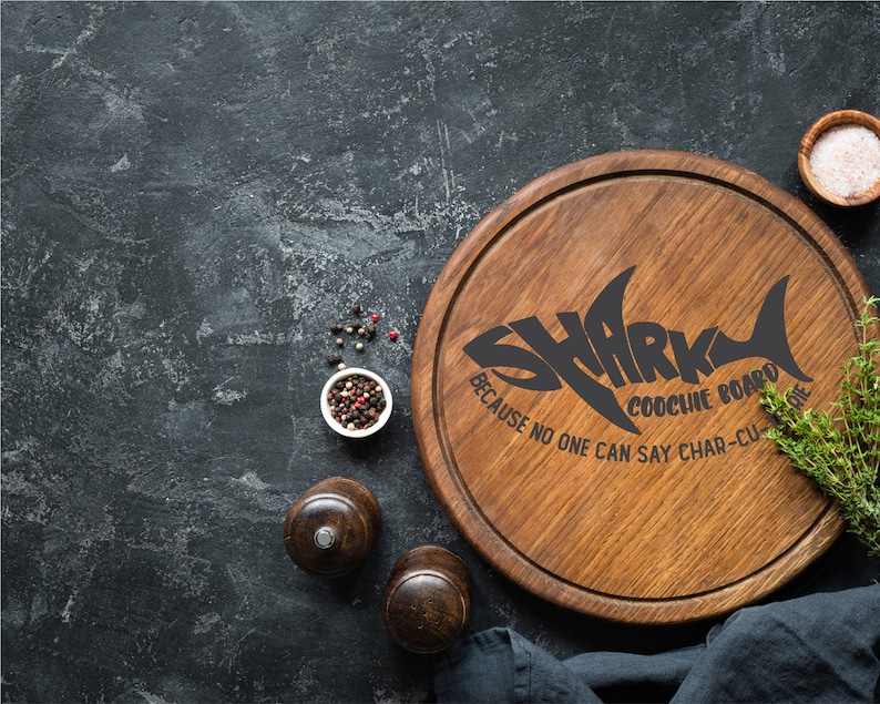 Shark Charcuterie Board Svg for Chef Kitchen - Etsy