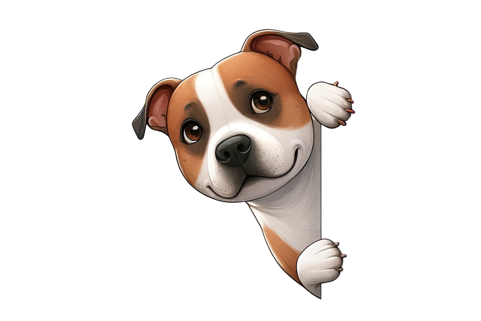 Dog Breeds Peeking Around Corner PNG Sublimation Bundle - Etsy