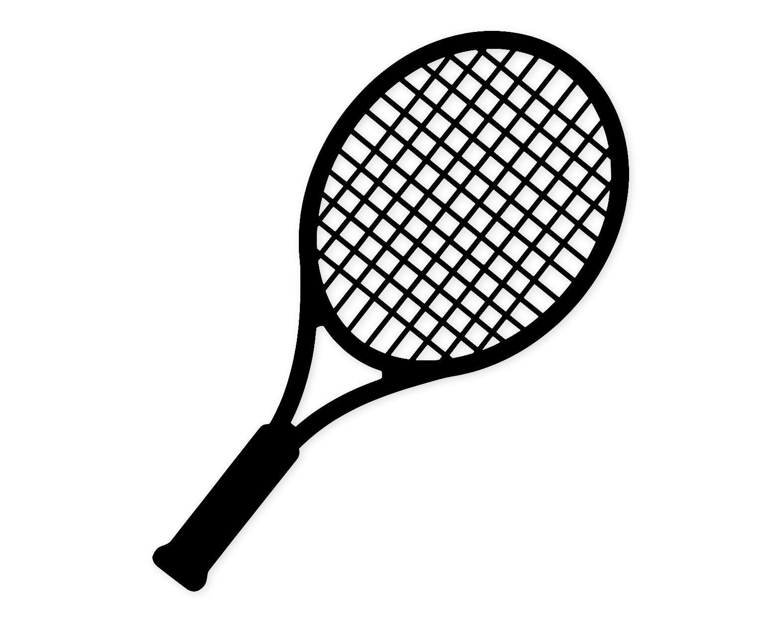 Classic Tennis Racket Svg Png: Cut Ready Digital Design for Cricut ...