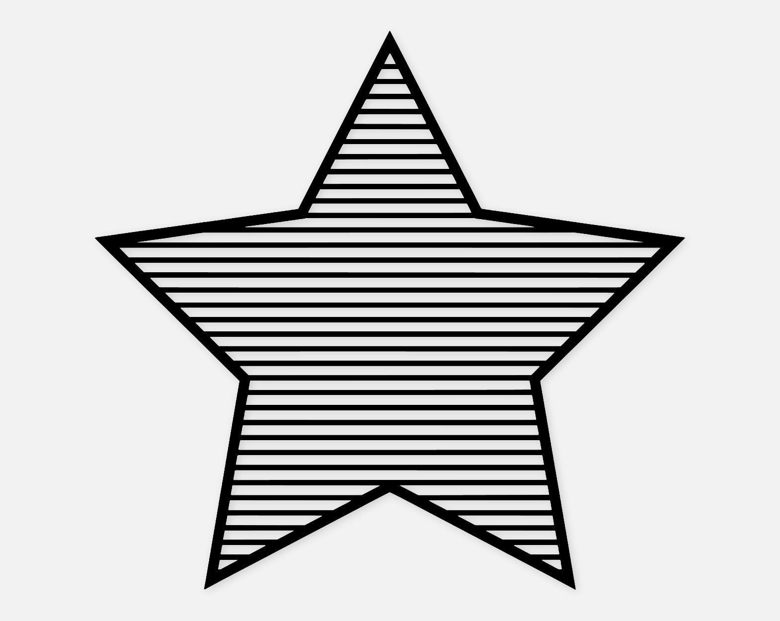 Textured Star Svg Png: Cut Ready Digital Design for Cricut Silhouette ...