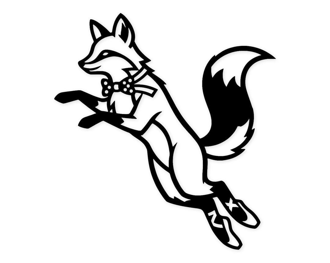 Leaping Fox Svg Png: Cut Ready Digital Design for Cricut Silhouette - Etsy