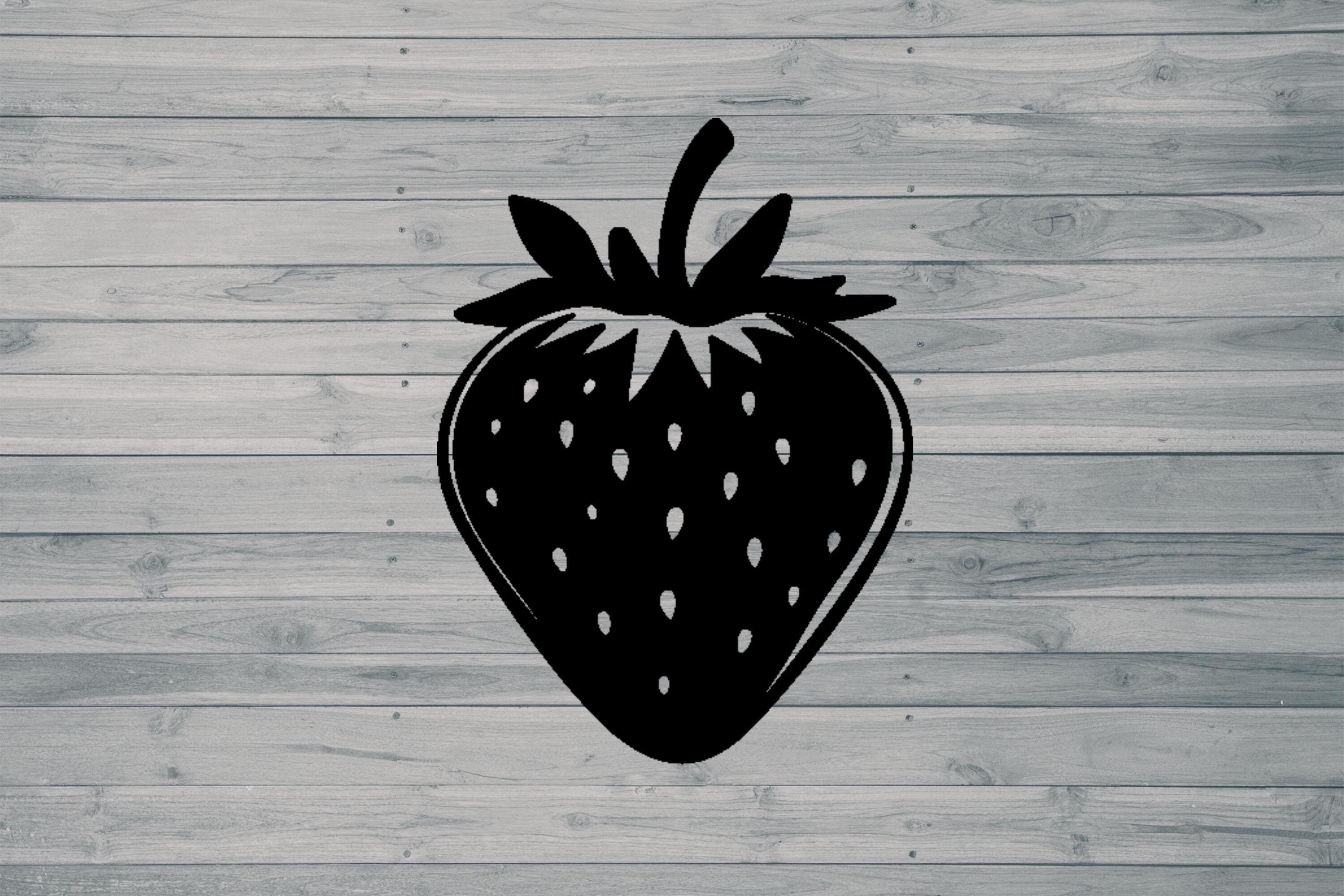 Strawberry Svg Laser Cut File for Cut Machines and Cricut - Etsy