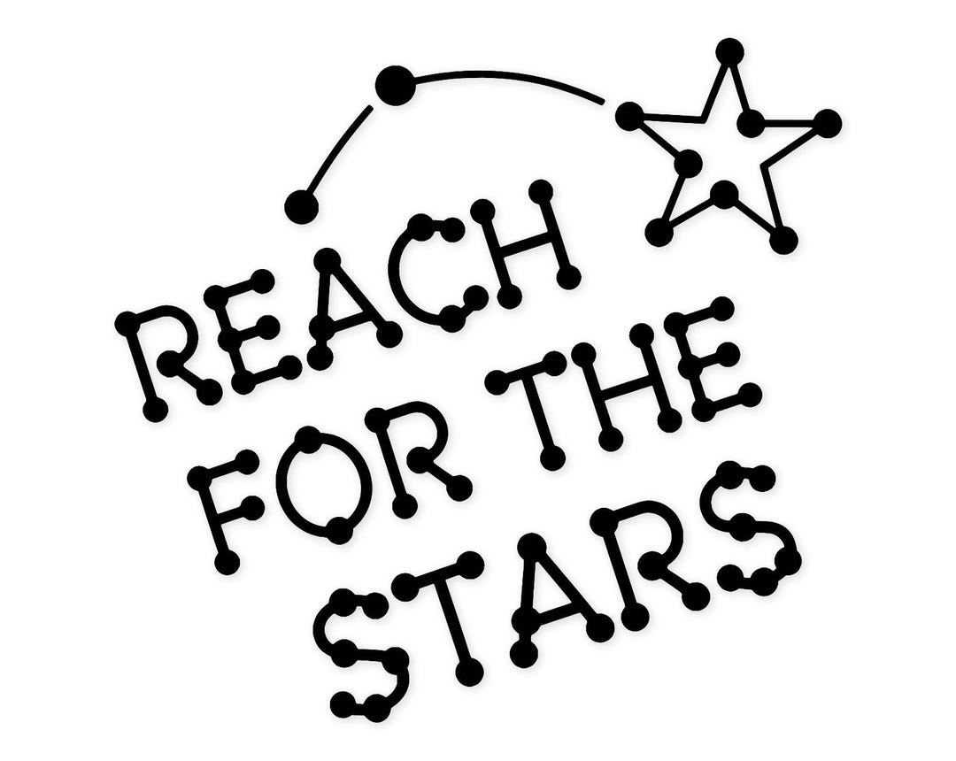 Constellation Words Svg Png: Bold Cut File for Cricut Projects - Etsy UK
