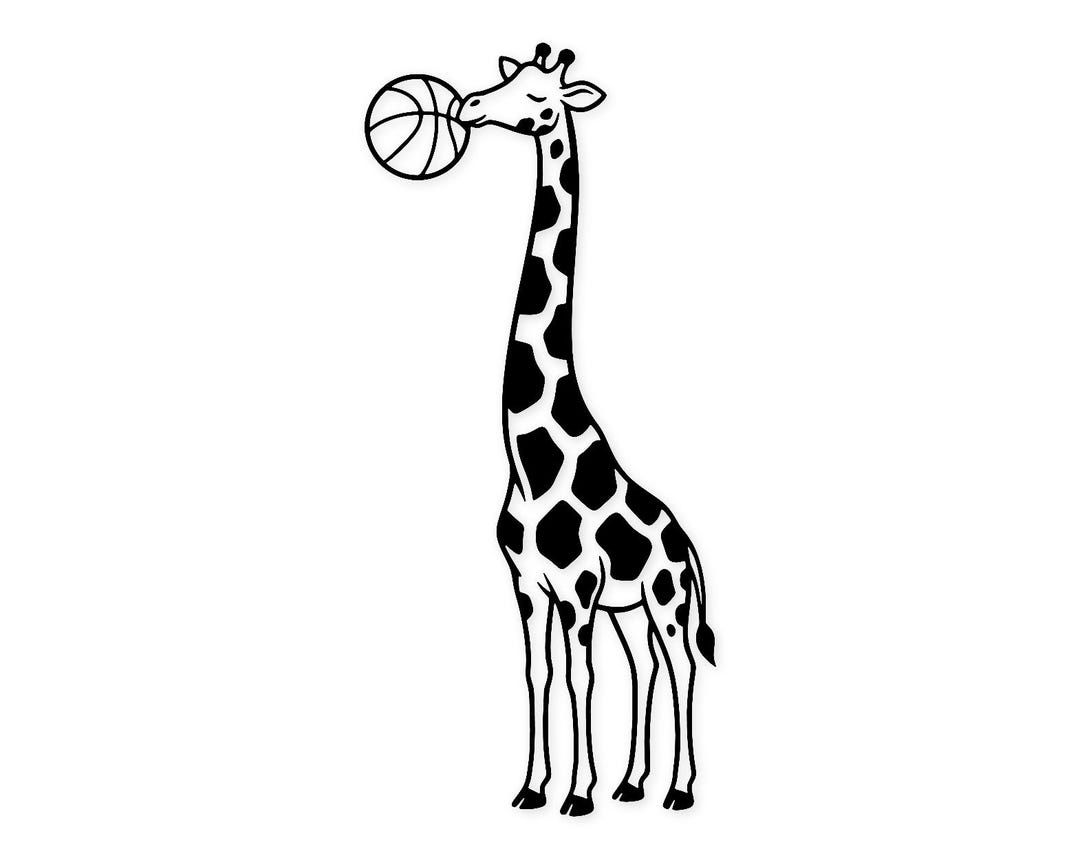 Giraffe Assist Svg Png: Cut Ready Digital Design for Cricut Silhouette ...