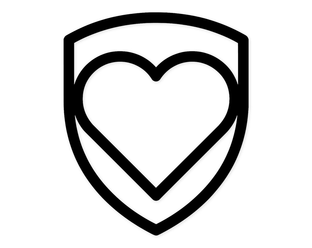 Strength Within Svg Png: Bold Heart Shield Design for Cricut - Etsy