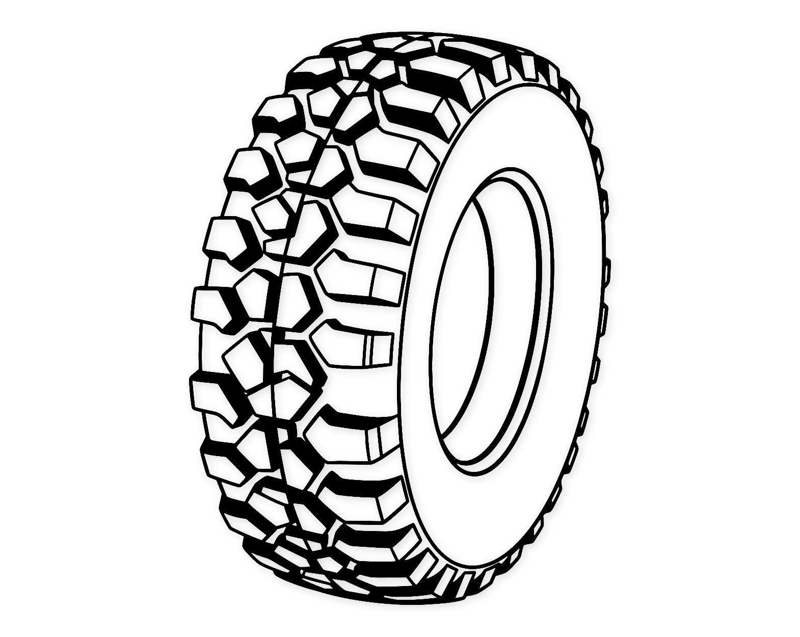Wobbly Tire Tread Svg Png: Bold & Clean Cut File for T-shirts - Etsy
