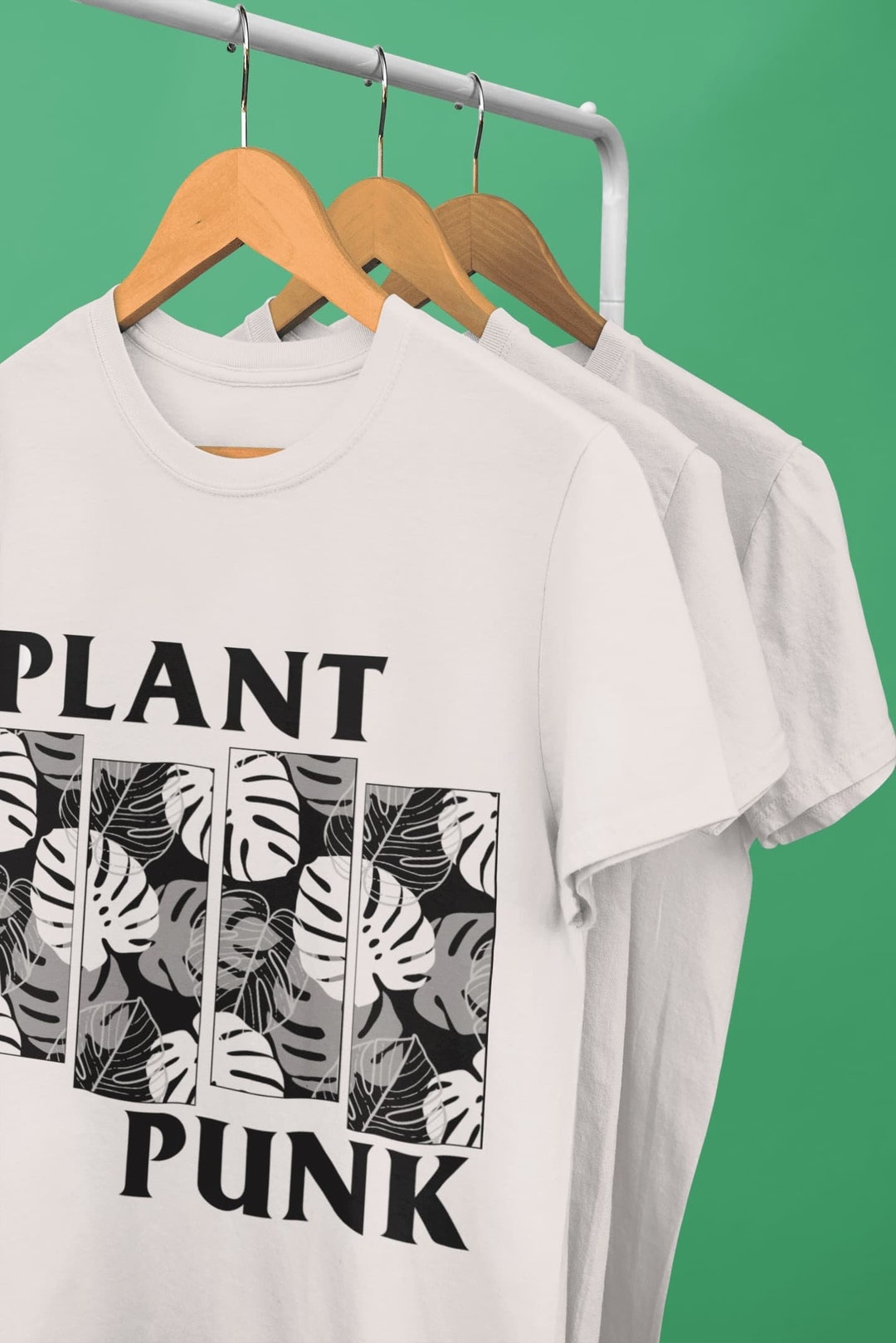 Plant Punk Shirt, Vegan, Black Flag, Straight Edge, Vegan Clothing ...