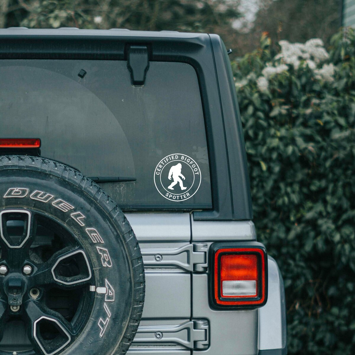 Certified Bigfoot Spotter Vinyl Decal - Etsy