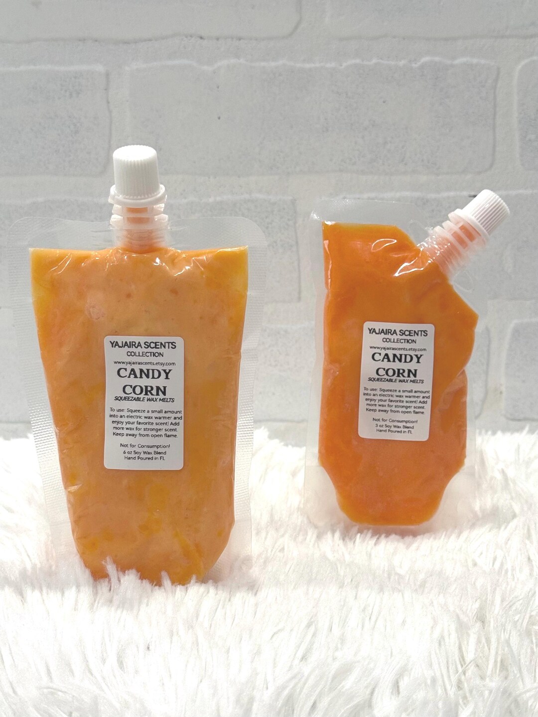 Candy Corn Squeezable Wax Melt: Fall Fragrance, Soy Wax - Etsy
