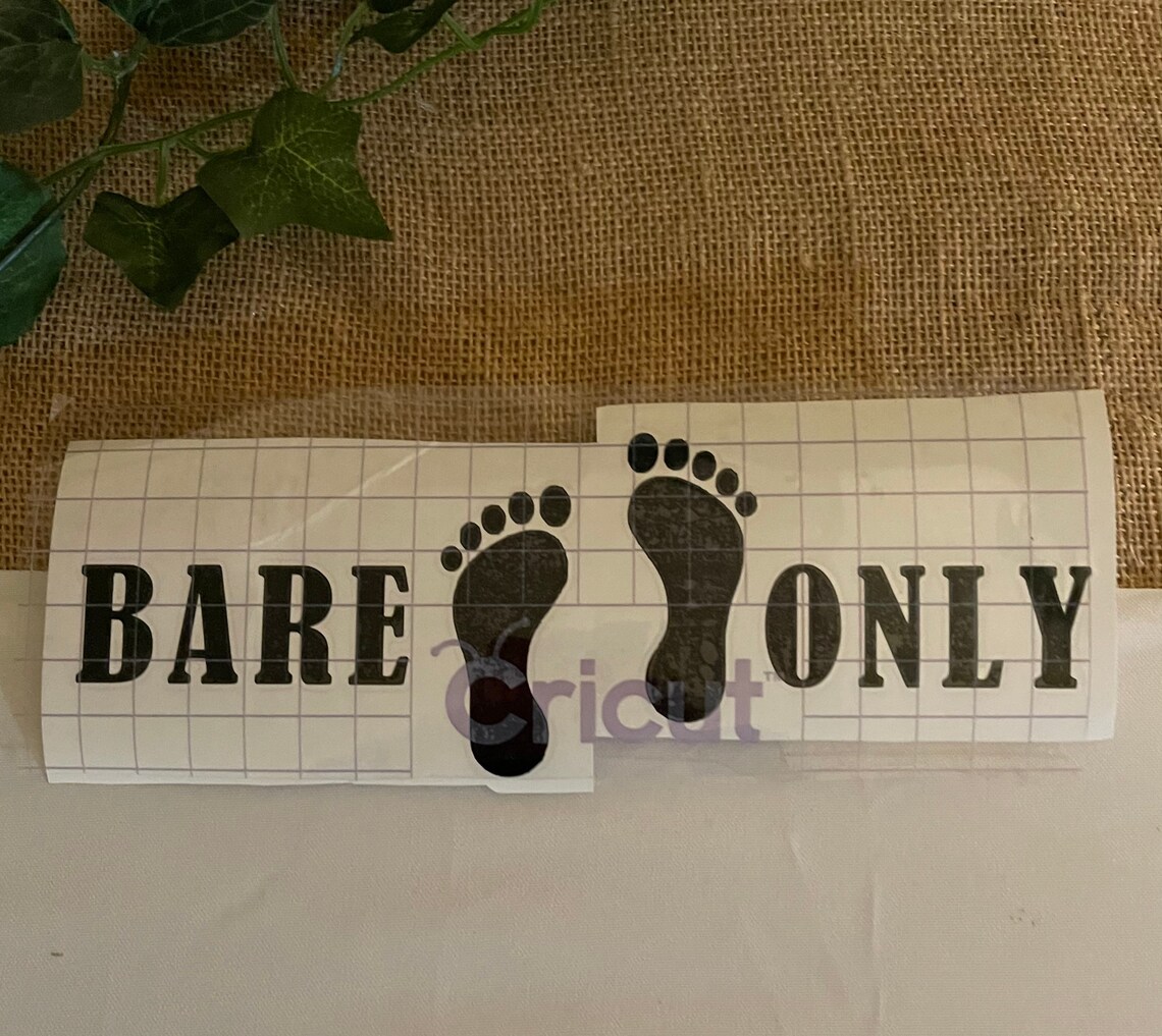 Bare Feet Only - Boat Decal, Boating Decals, Custom Decals, Decals ...